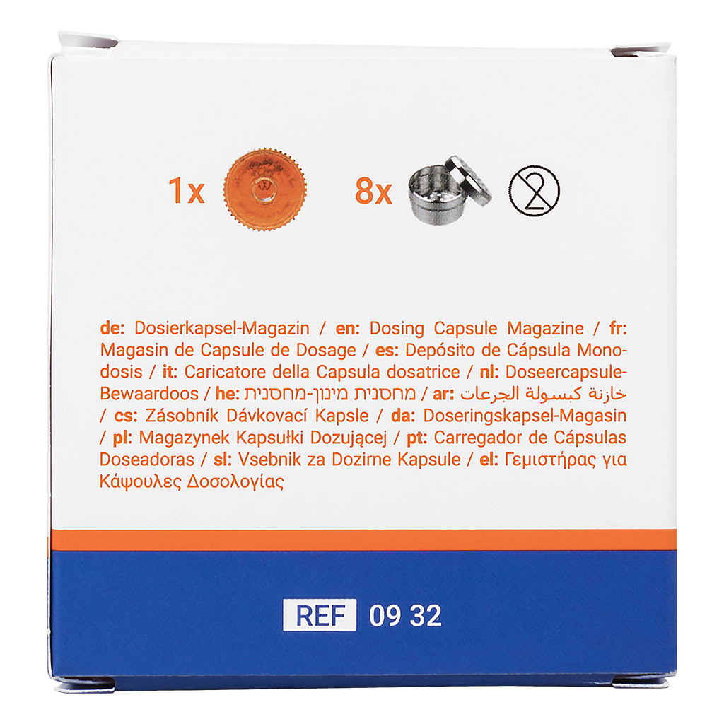 Magazine with 8 Dosing Capsules (Storz and Bickel)