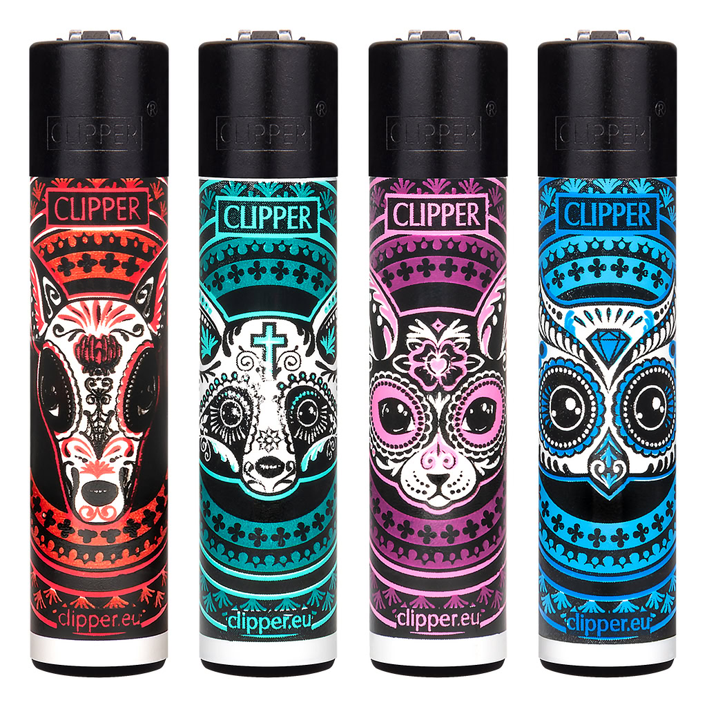 Clipper Lighter Muerta Animals (Clipper)